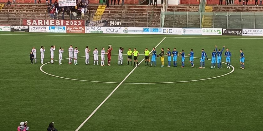 La Sarnese batte 4-0 l'Agropoli e consolida il primato in classifica